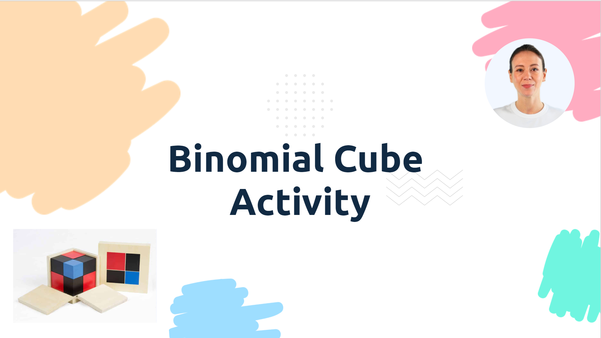 Exploring the Binomial Cube Activity - Montessori Workshops